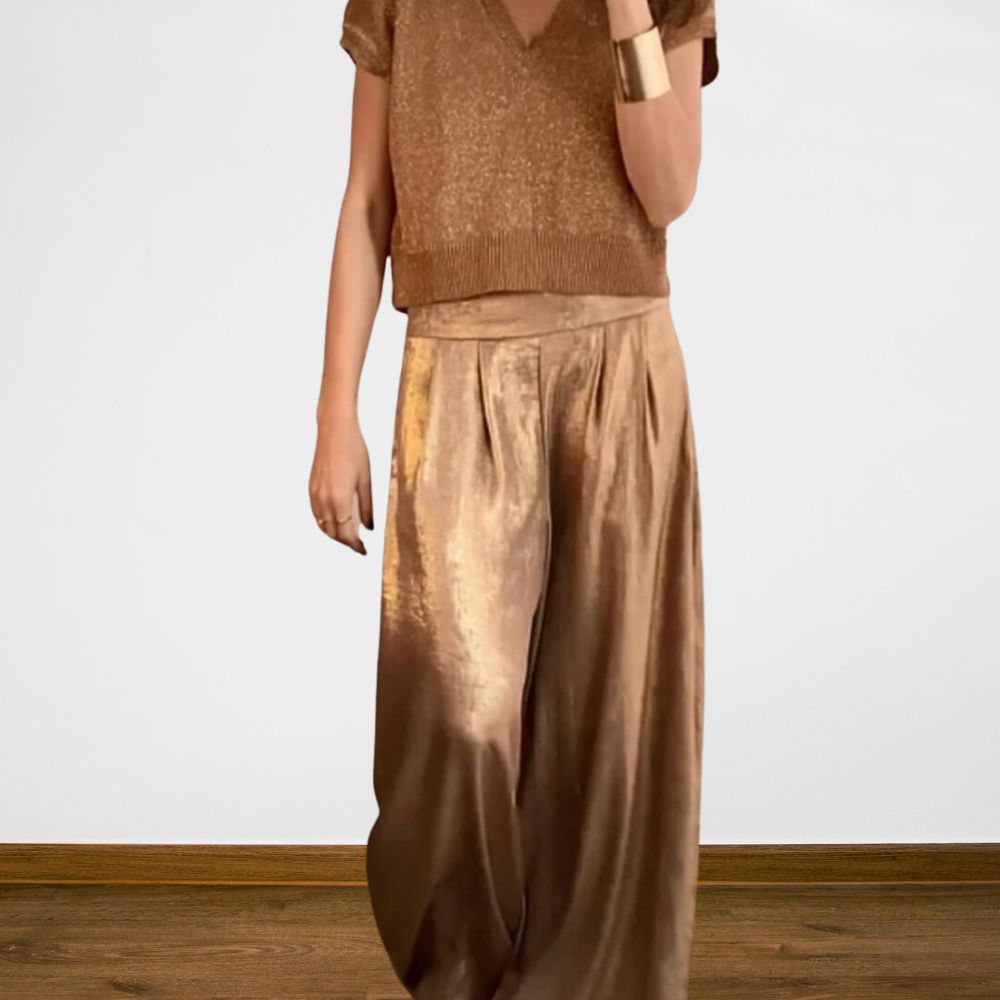 Edles Oberteil-Hose-Ensemble von Demee – berg-feldt