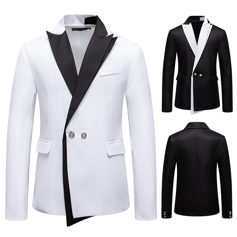 Herren Eleganter Smoking-Blazer mit kontrastreichem Revers Berg-Feldt ...