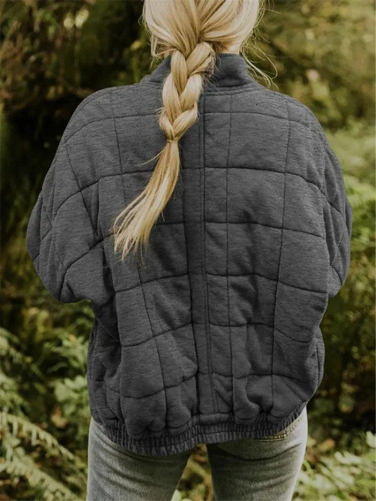 Berg-Feldt: Kuschelige, gesteppte Fleecejacke für höchsten Komfort ...